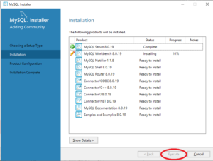 【WindowsServer】MySQLをインストールする設定・手順